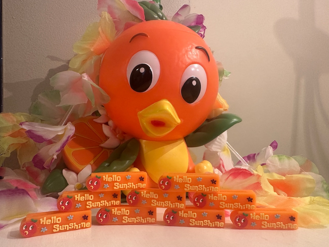 Orange Bird Hello Sunshine Disney World Magic Band Slider - Etsy