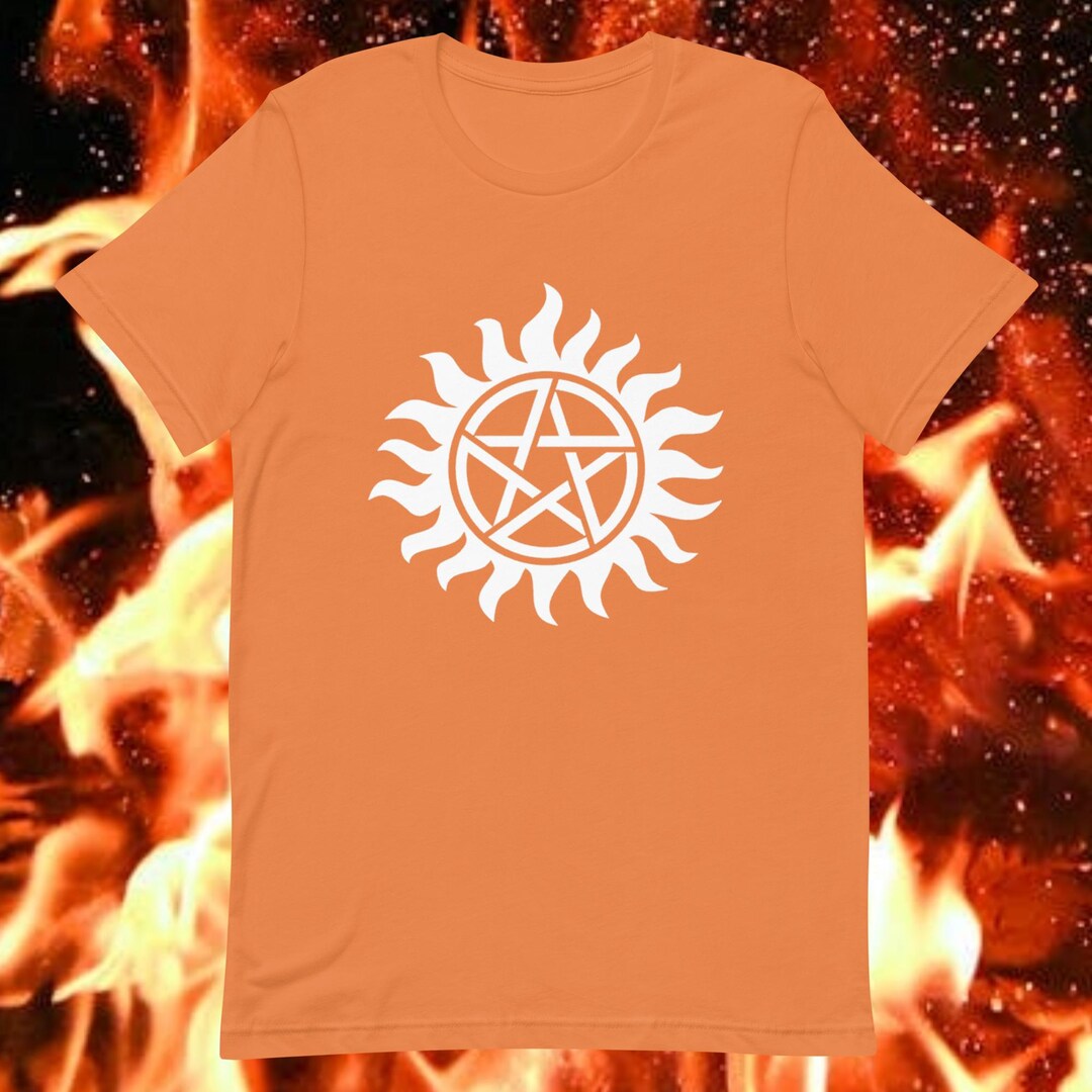 Supernatural Anti Possession Symbol Unisex T-shirt / SPN Fandom/ Dean ...
