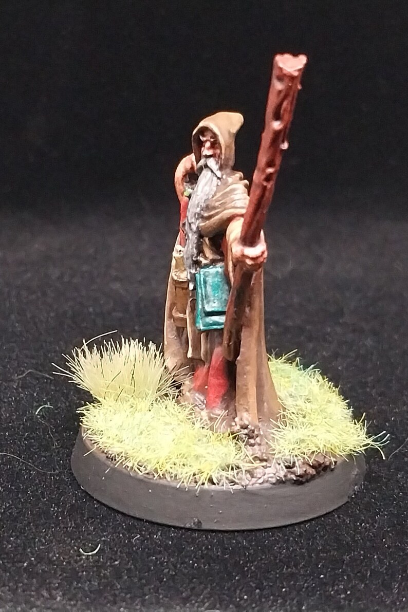 Dungeons and Dragons dnd 28mm Miniature: Human Wizard Also for ...