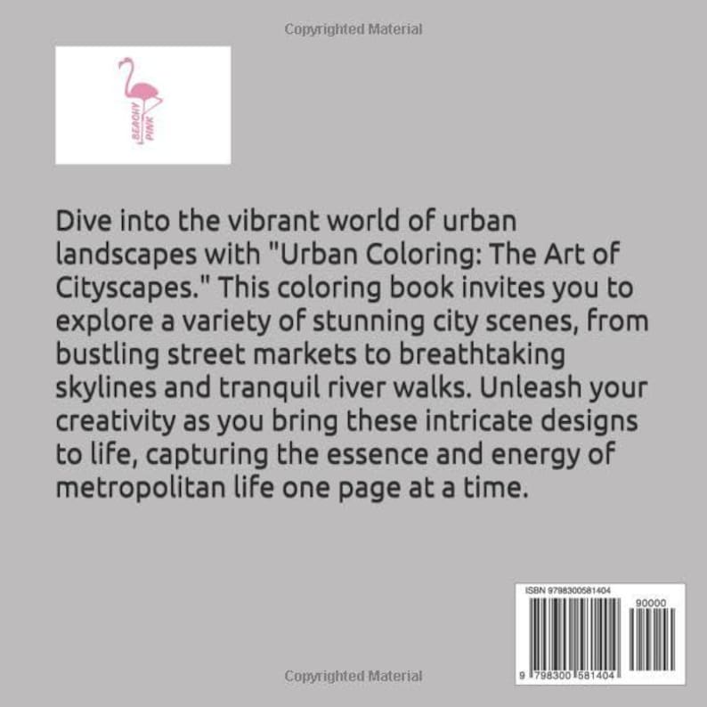 Urban Coloring: the Art of Cityscapes - Etsy