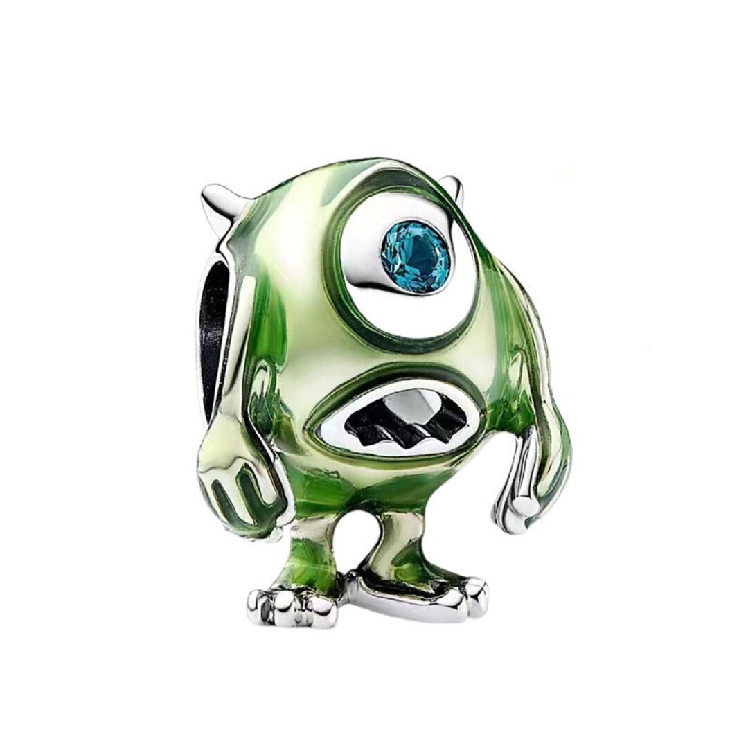 New Pandora Pixar Monsters University Mike Skewer 925 Silver Ale Charm ...
