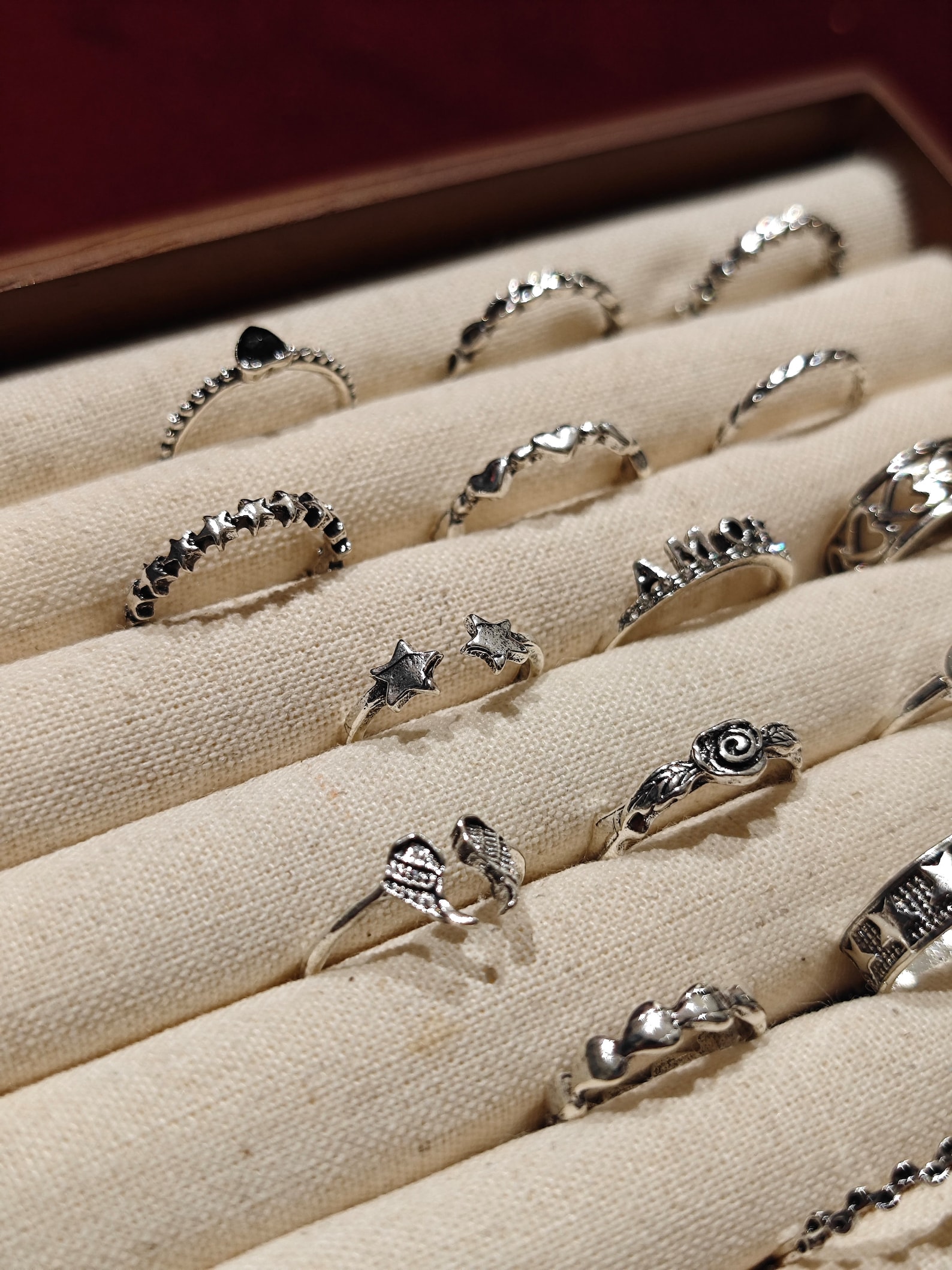 UK Seller 20 Pcs Infinity Gold Black Set Rings, Gold Ring Set ,gift for ...