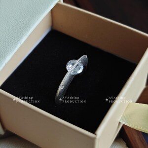 UK Seller! Minimalist Spin Sliver Elegant Thin Smooth Rings, Decent ...