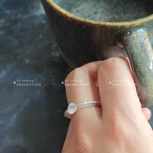 UK Seller! Minimalist Spin Sliver Elegant Thin Smooth Rings, Decent ...