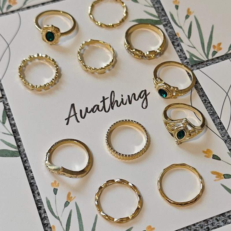 Ring Set - Etsy