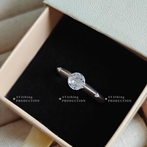 UK Seller! Minimalist Spin Sliver Elegant Thin Smooth Rings, Decent ...