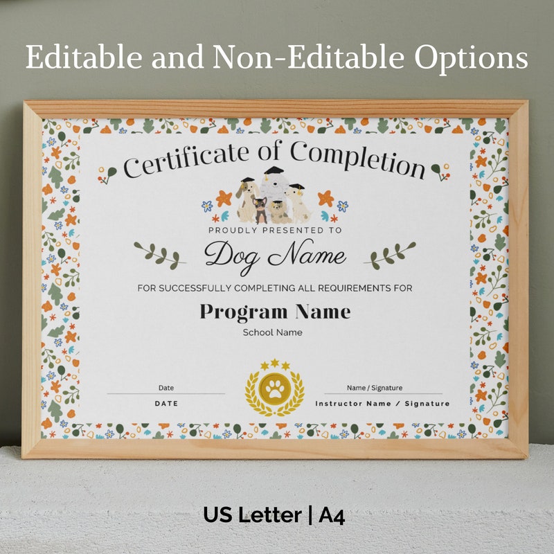 Diploma for Pet - Etsy