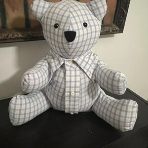 Memory Bear From Shirt Handmade 15" - Etsy