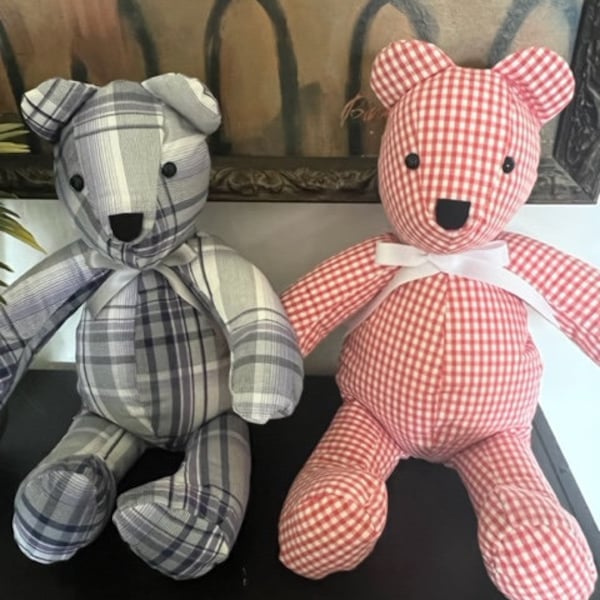 Keepsake Memory Bear - Etsy