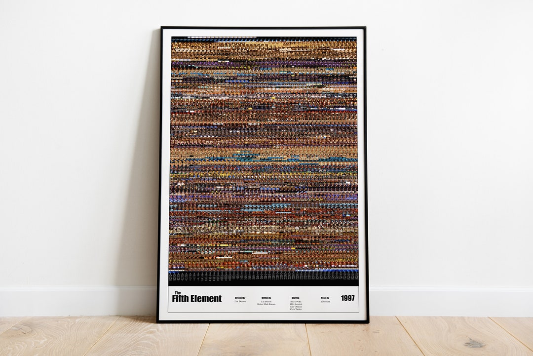 The Fifth Element Full Movie Print- Whole Movie Poster Print - Details ...