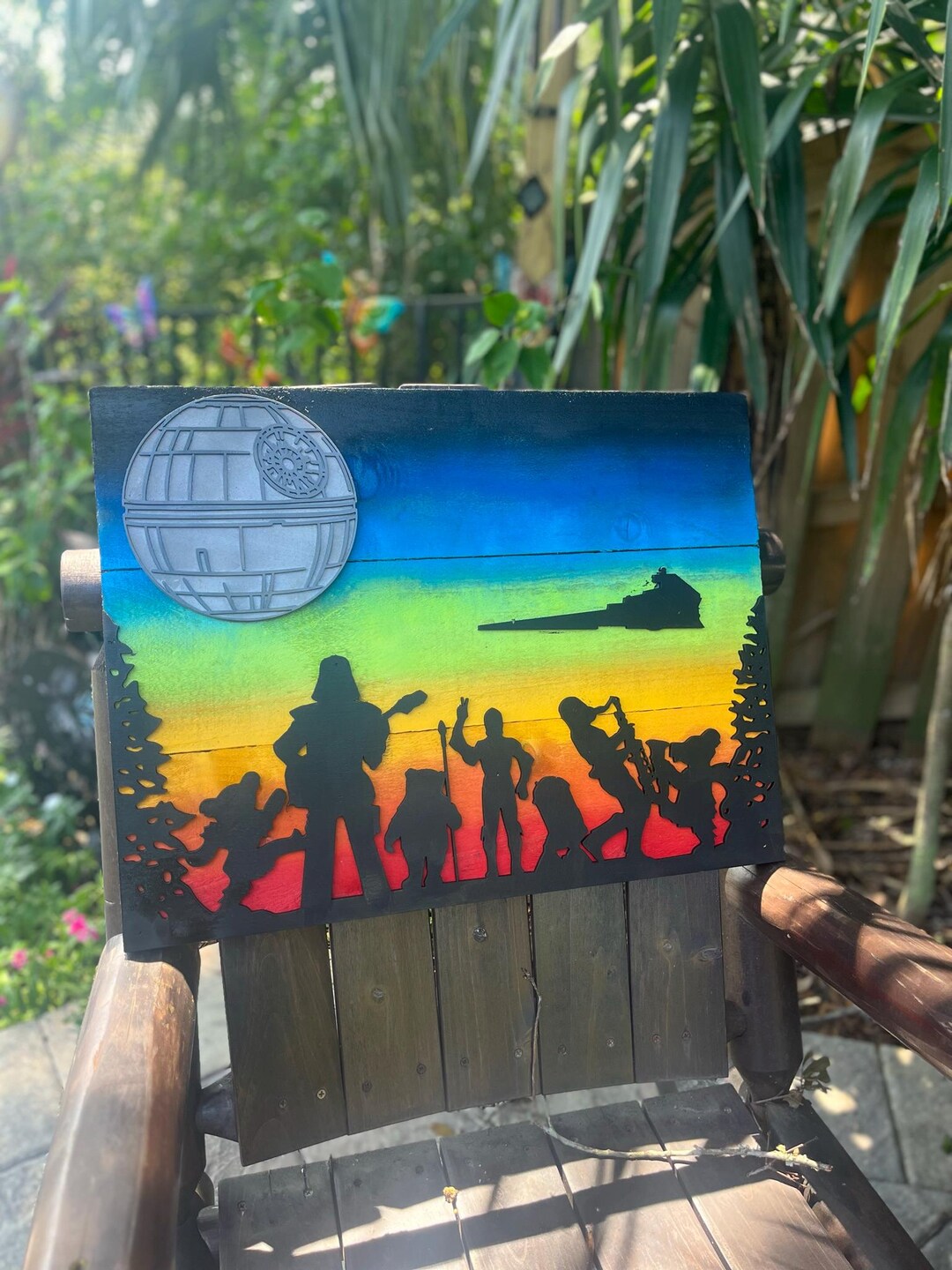 Jedi by Day Deadhead by Night - Star Wars Grateful Dead Wall Art ...