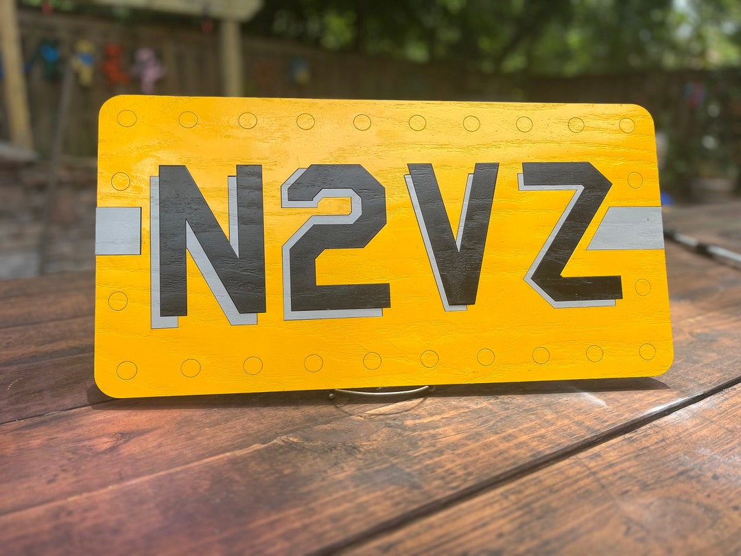 Custom Aircraft Tail Number Sign: Laser Cut Aviation Art - Etsy