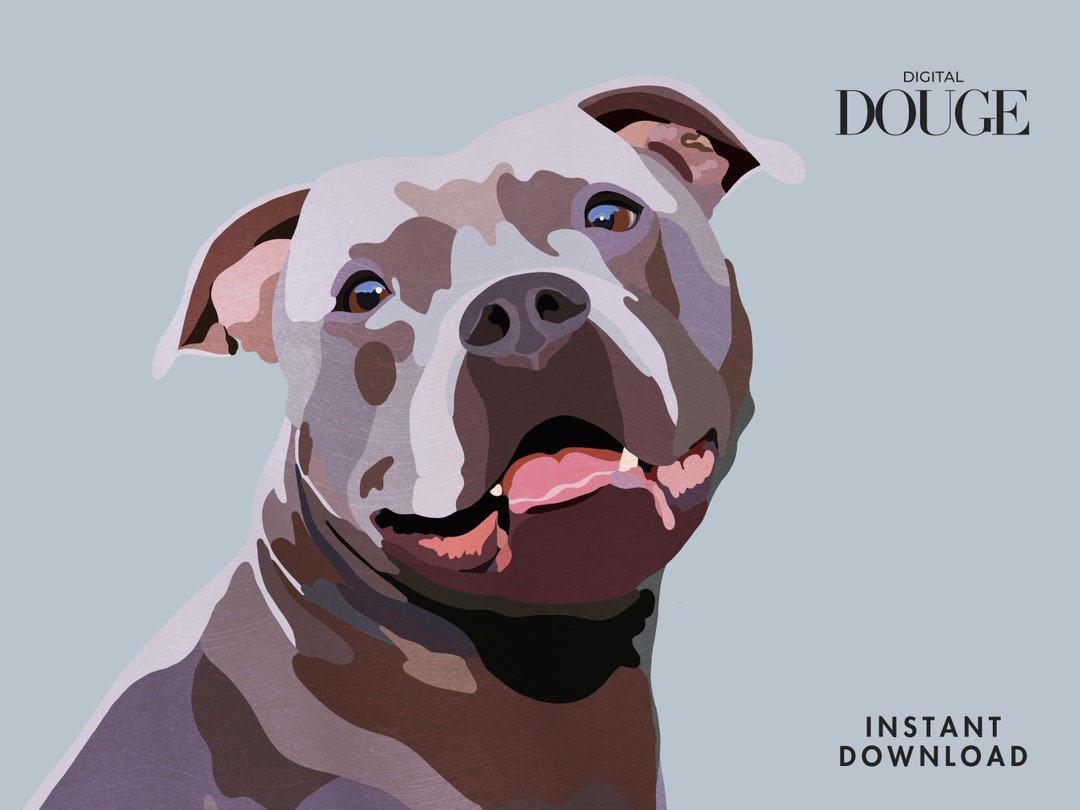 Printable English Staffy Dog Art Giftful Artful Art Gift Home - Etsy