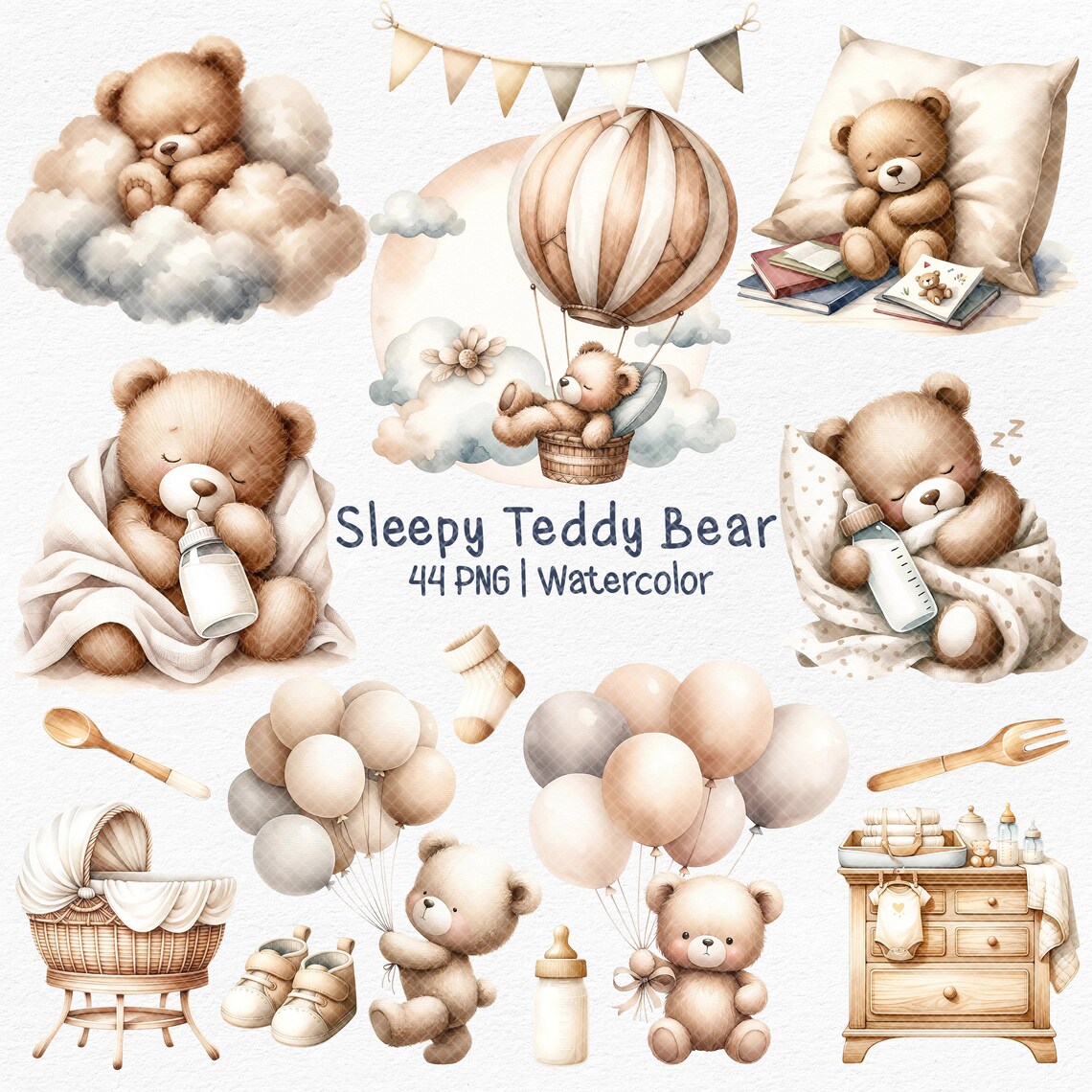 Sleepy Teddy Bear,teddy Bear Sleeping,baby Bear Clipart Teddy Baby ...