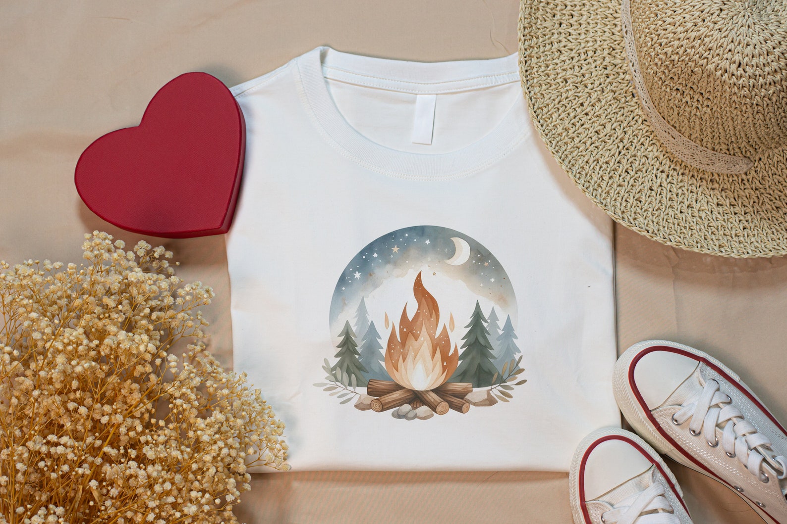 Bear Camping Watercolor,camping Bear Camping Animals ,summer Bear ...