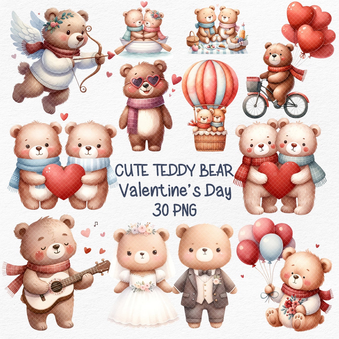 Teddy Bear Valentine's Day,valentine Teddy Bear Png,valentine Day Cards ...