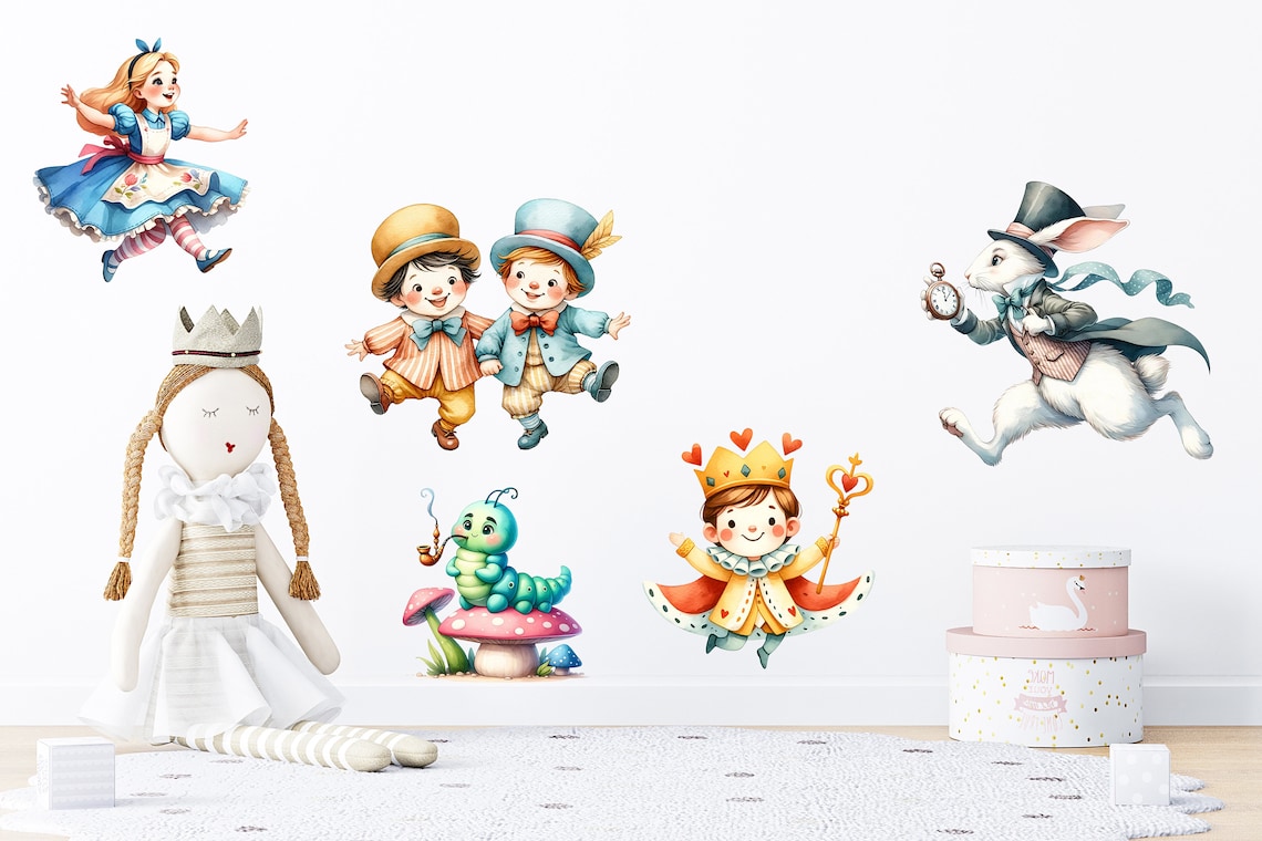 Alice in Wonderland Clipart,alice in Wonderland Png,alice Adventures ...