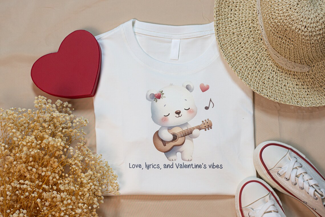 Cute Valentine Polar Bear,valentine Bear Png,valentine Day Cards ...