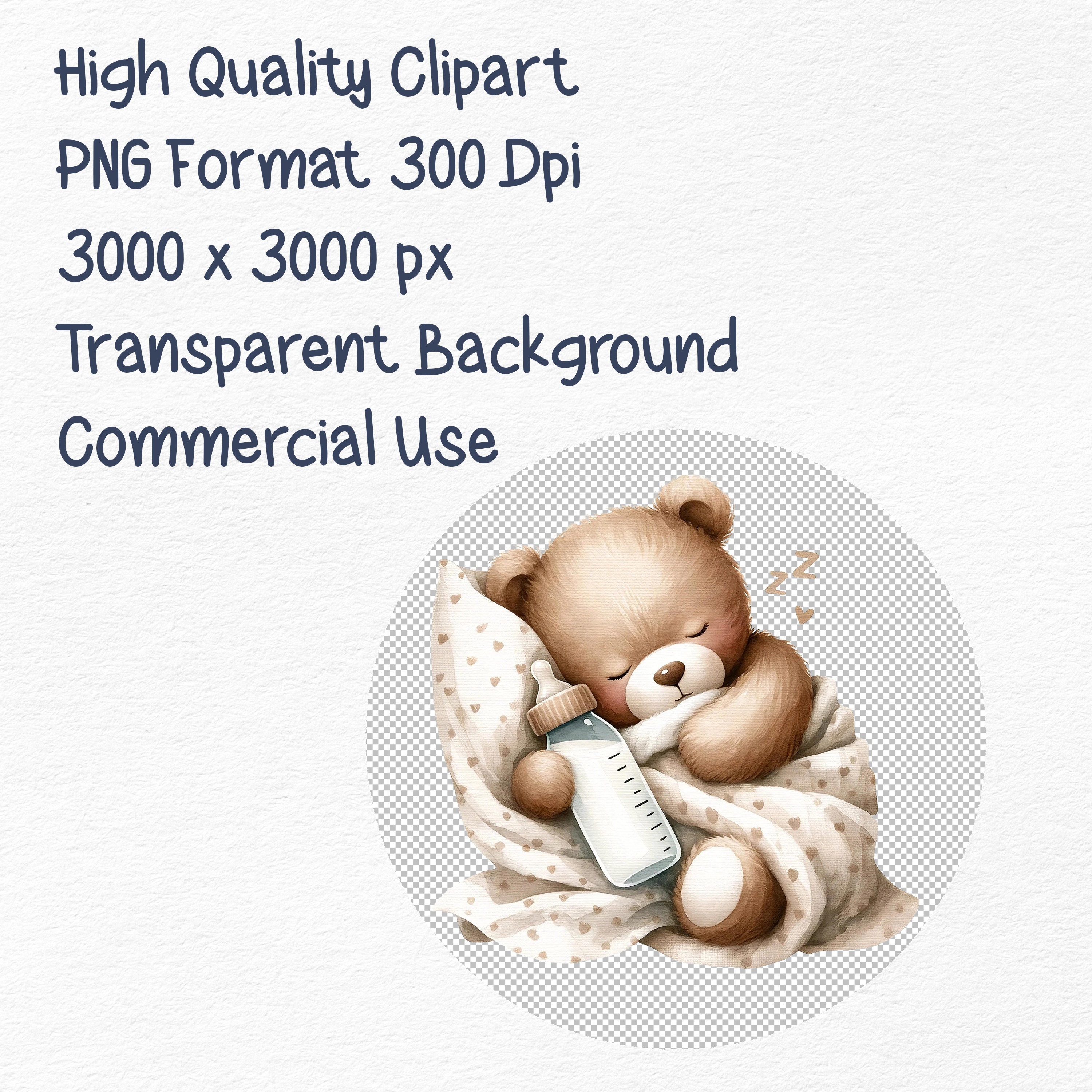 Sleepy Teddy Bear,teddy Bear Sleeping,baby Bear Clipart Teddy Baby ...