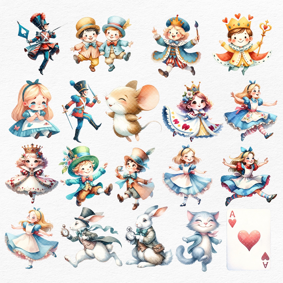 Alice in Wonderland Clipart,alice in Wonderland Png,alice Adventures ...