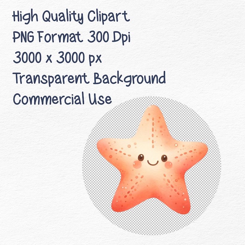 Undersea Watercolor Clipart,under the Sea Png,sea Creatures Png File ...