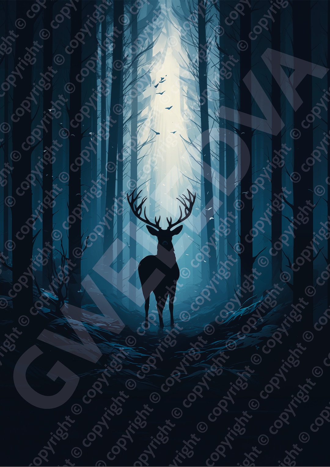Harry Potter Patronus Poster - Etsy
