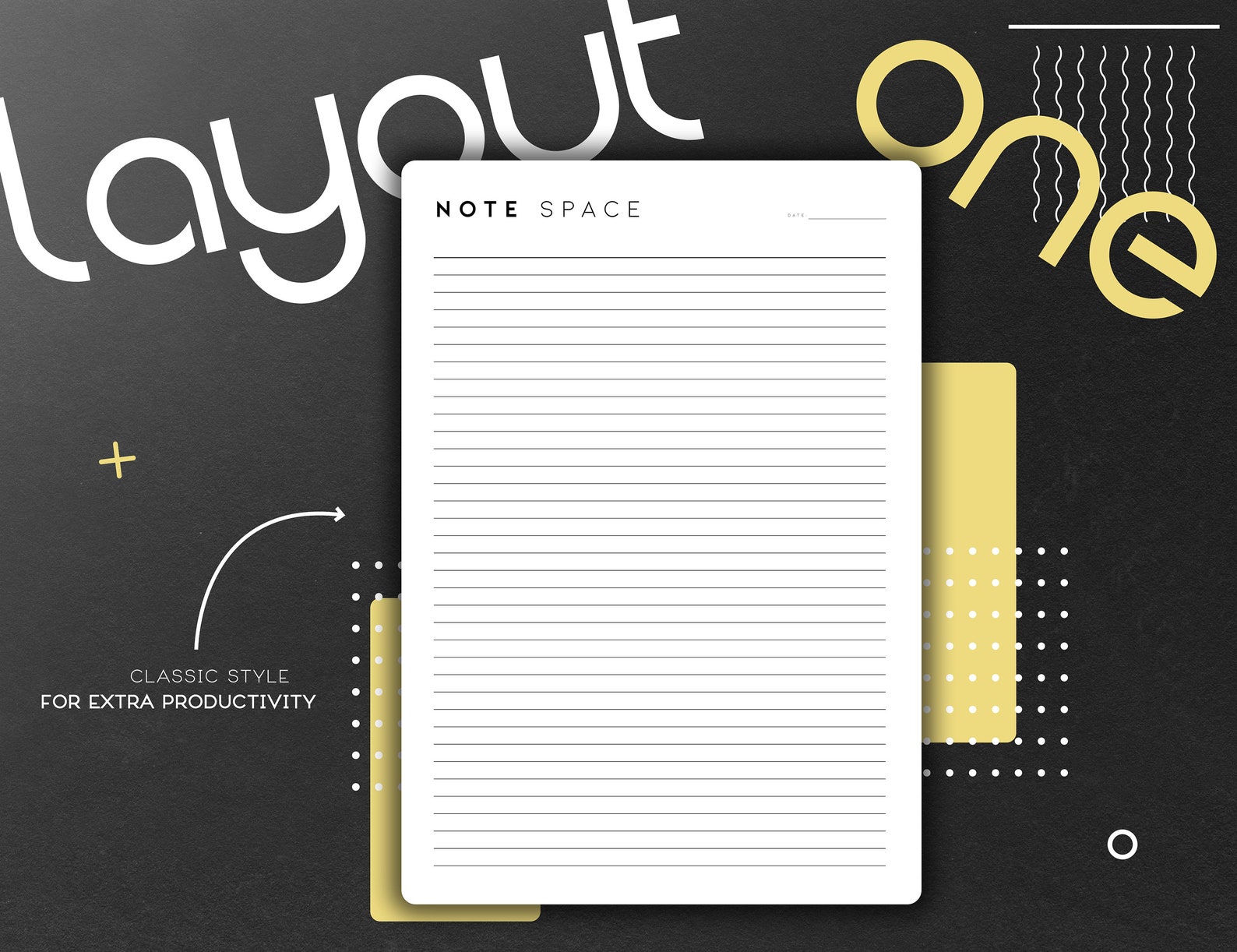 Printable Note Space Page, Notes Template, Note Taking, Writing Paper ...