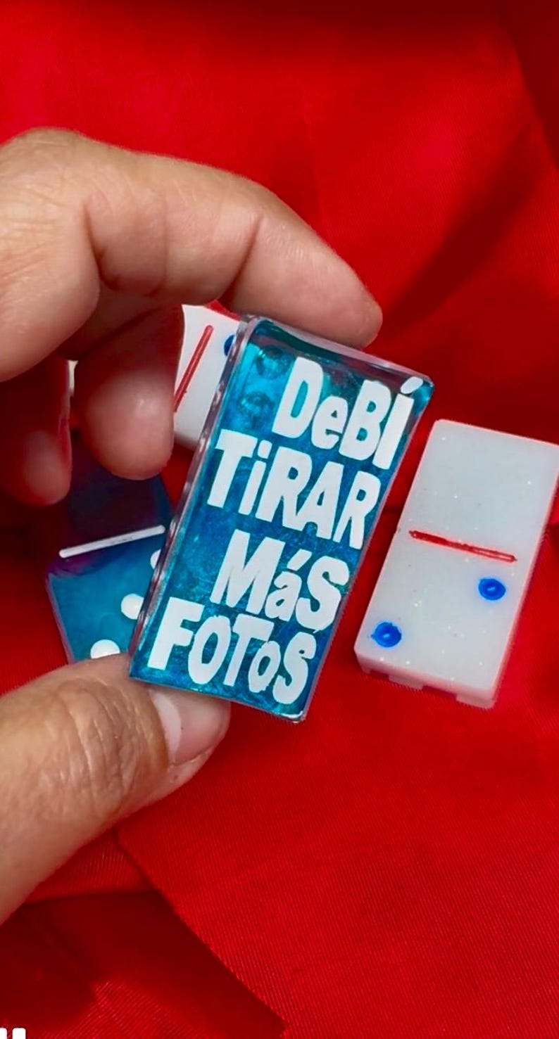 Bad Bunny , Sapo Concho, DTMF Custom Personalized Dominoes, Puerto Rico ...