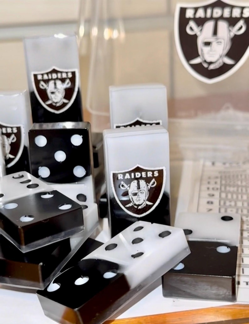 Las Vegas Raiders Custom Personalized Dominoes , Personalized Gifts ...