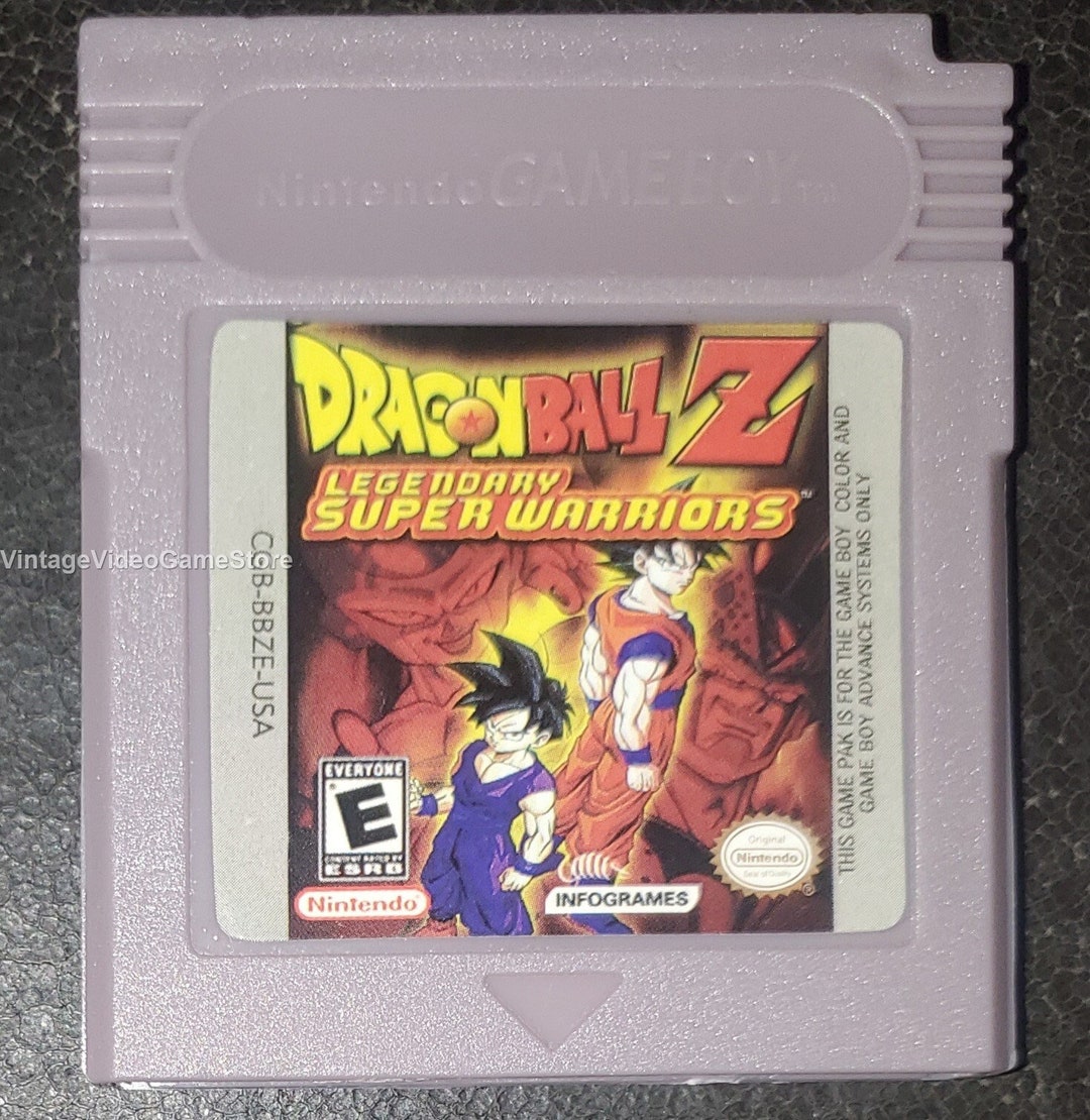 DBZ Legendary Super Warriors GBC Game Cartridge Gameboy Color ...