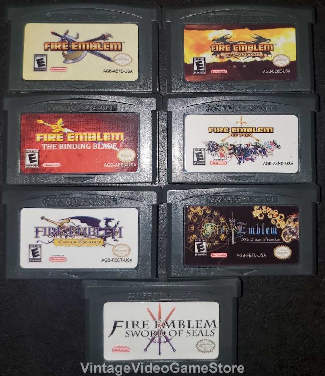 Fire Emblem Sacred Stones Binding Blade Sword of Seals Corrupt ...