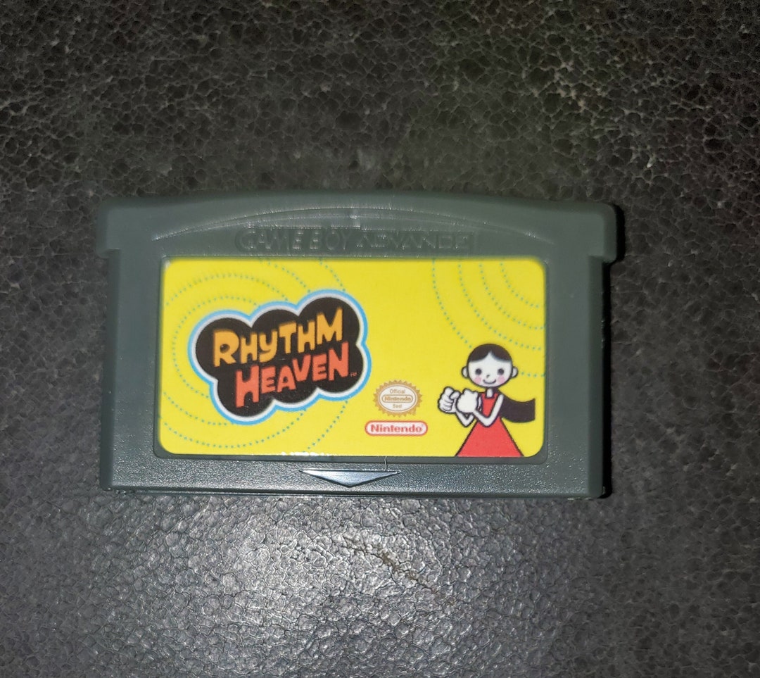 Rhythm Heaven GBA Video Game Cartridge Nintendo Game Boy Advance 2008 ...