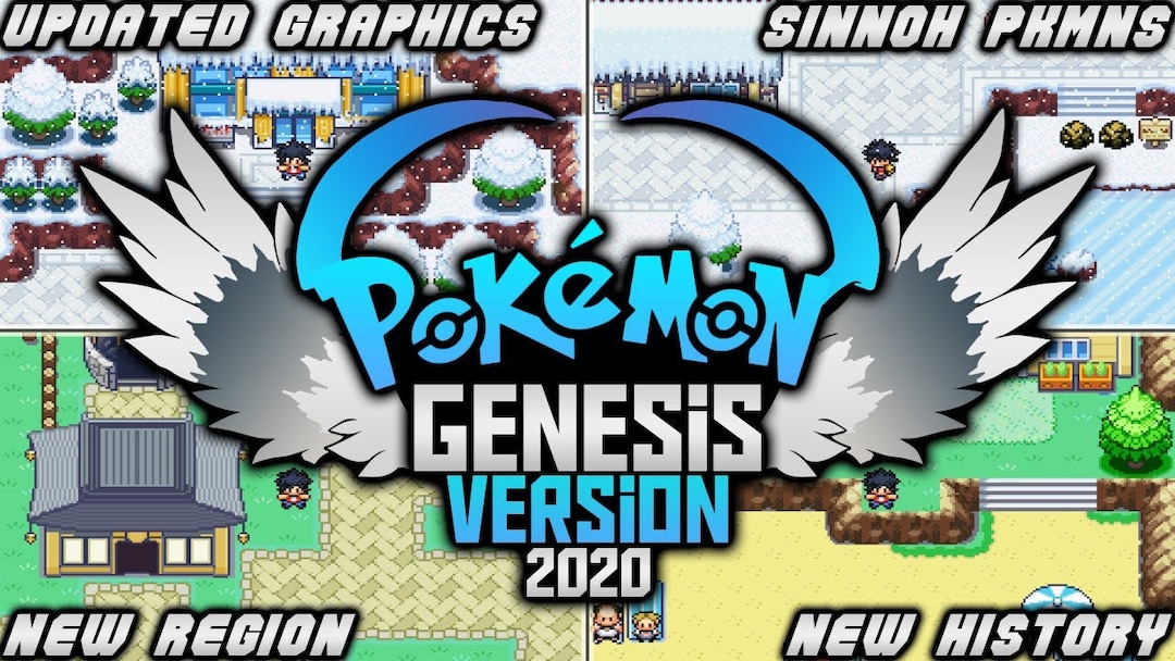 Pokemon Genesis GBA Game Cartridge Rare Gameboy Advance Custom ROM - Etsy