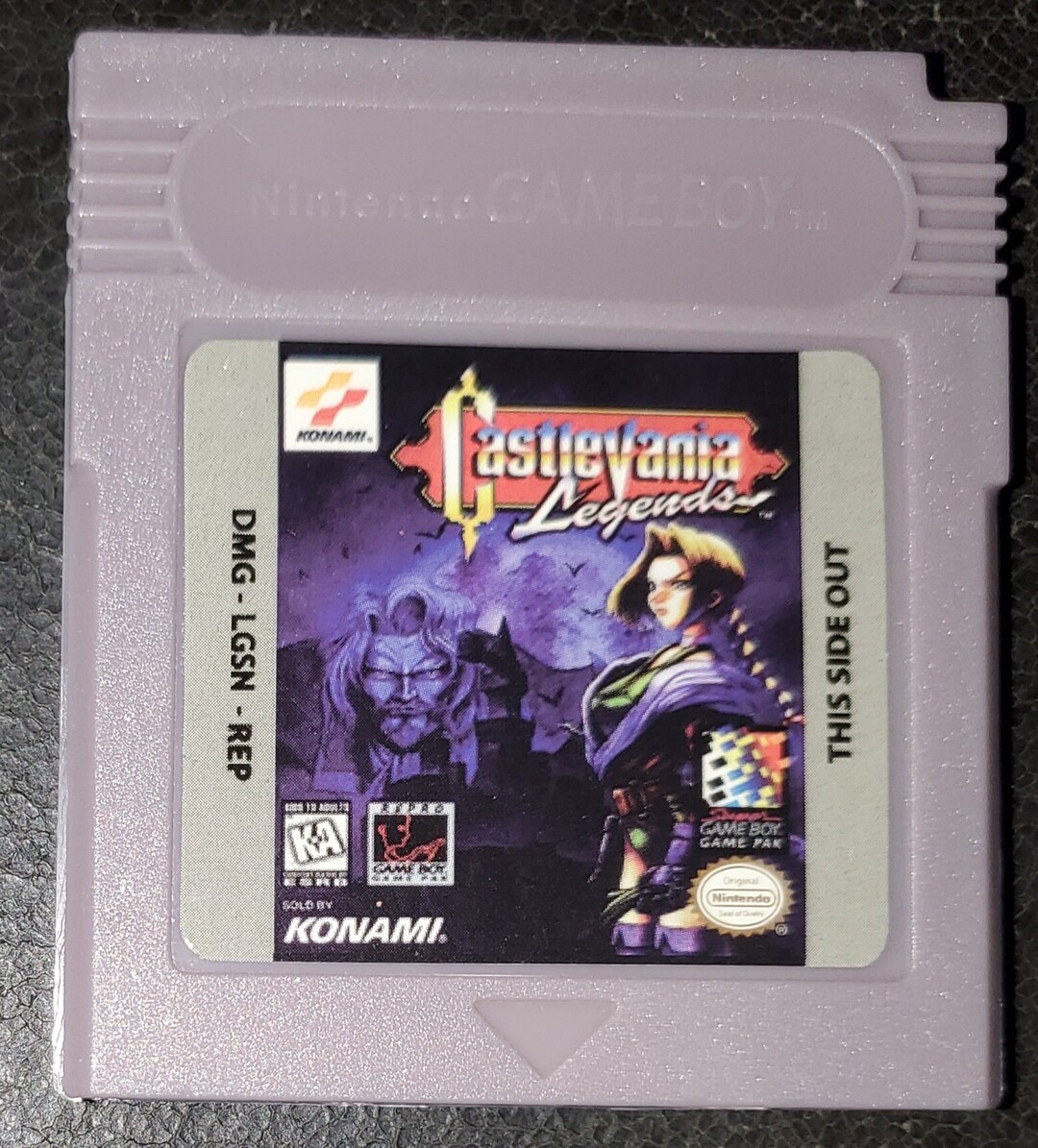 Castlevania Legends GBC Game Cartridge Gameboy Color Nintendo Video ...