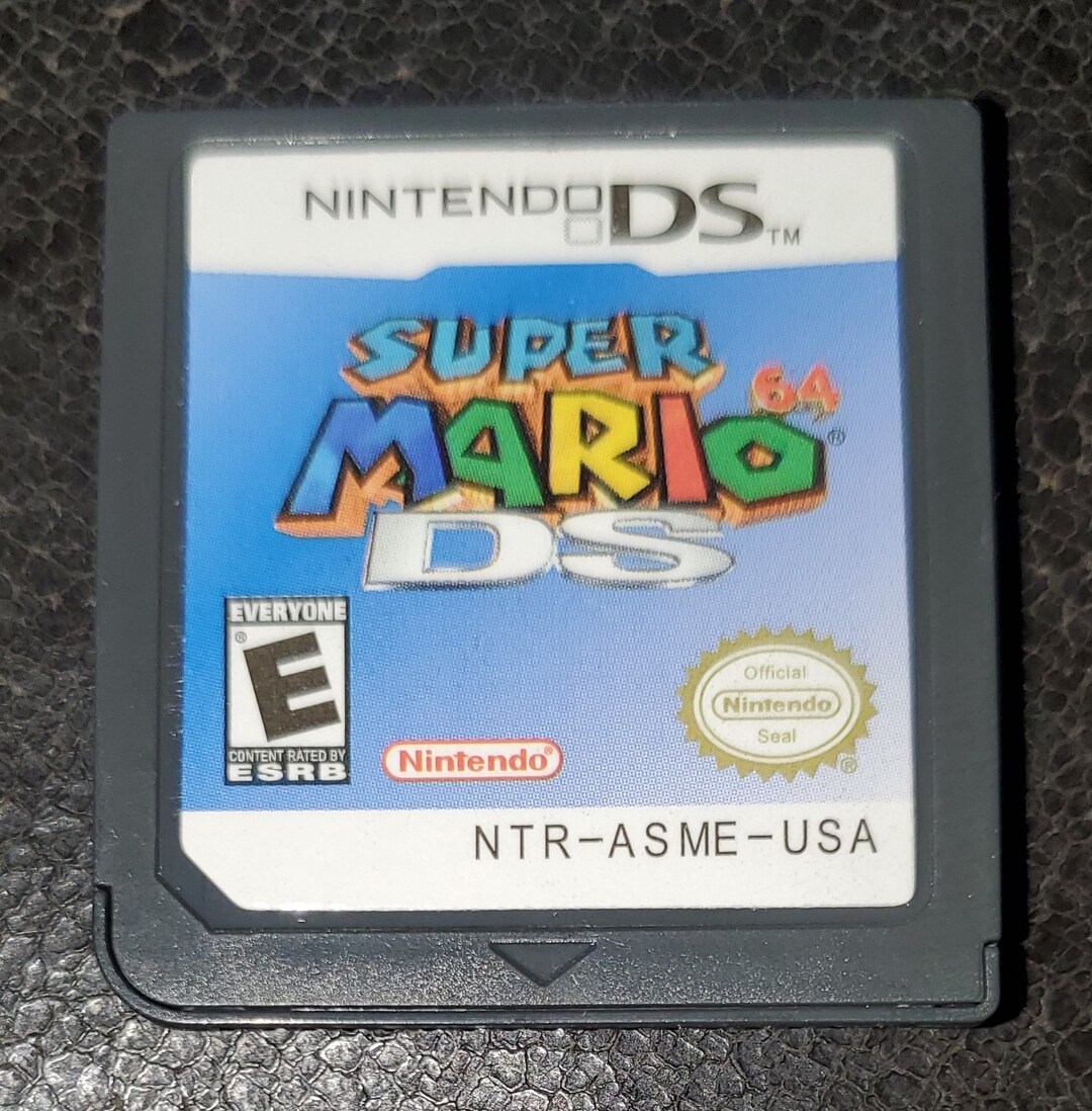 Super Mario 64 DS Nintendo DS Game Cartridge Tested Working Video Game ...
