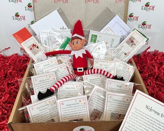 2024 Elf Props Kit 24 Days of Christmas Elf Activities Elf Countdown 2 ...