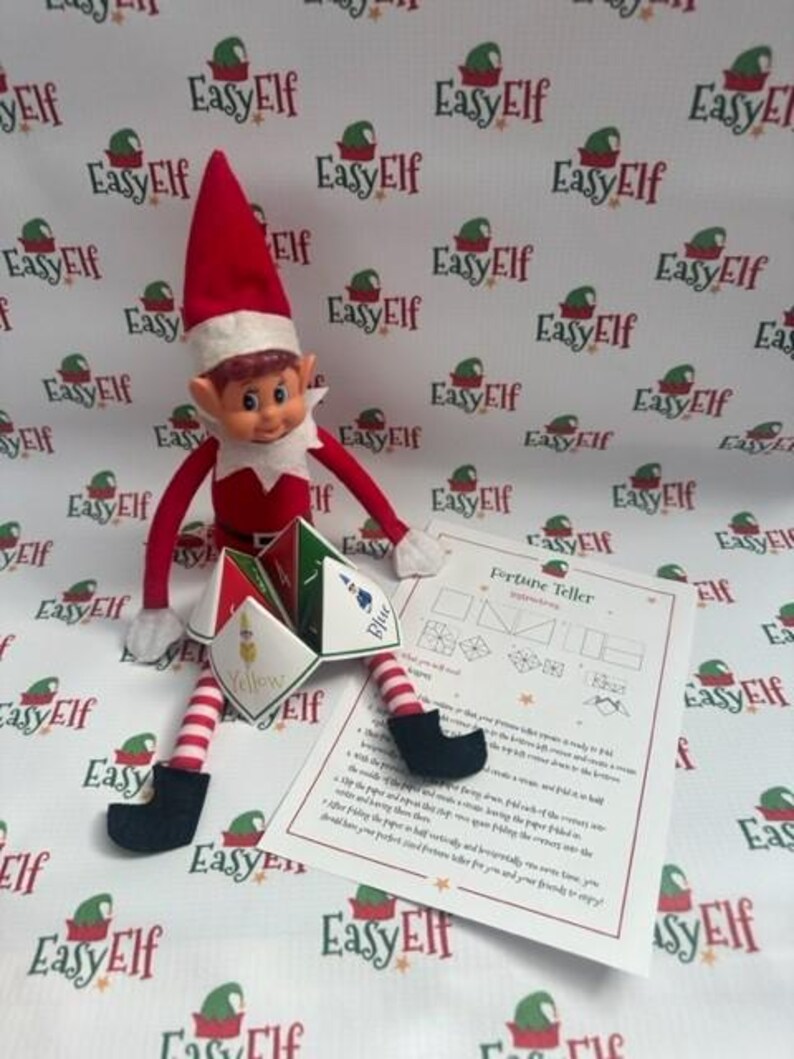 2024 Elf Props Kit 24 Days of Christmas Elf Activities Elf Countdown 2 ...