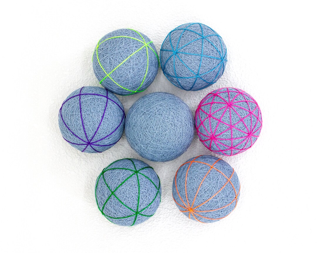 Temari Ball Core With Rattle Inside - Base for Embroidery on a Ball ...