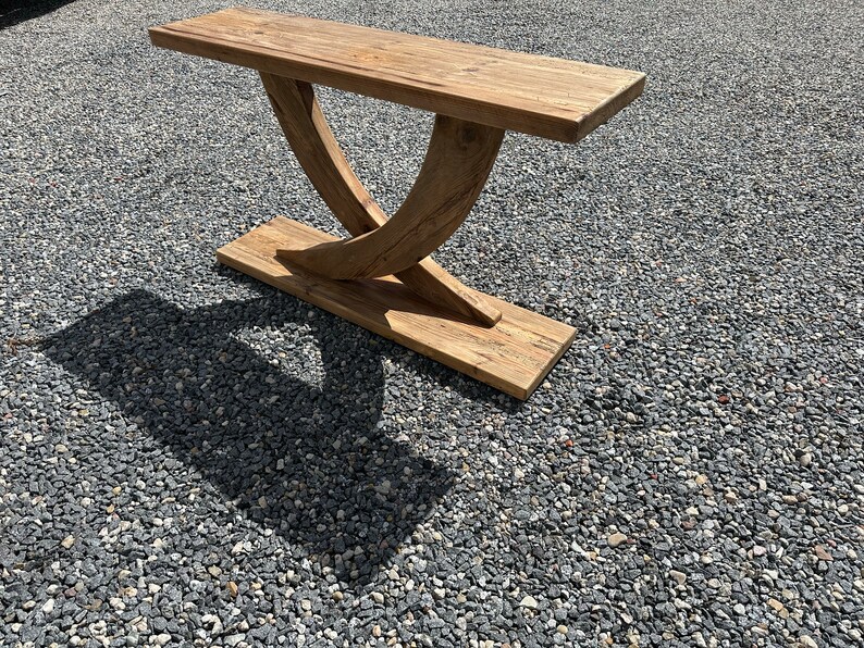 Reclaimed Wood Entry Table Console Table Rustic Entryway Console ...