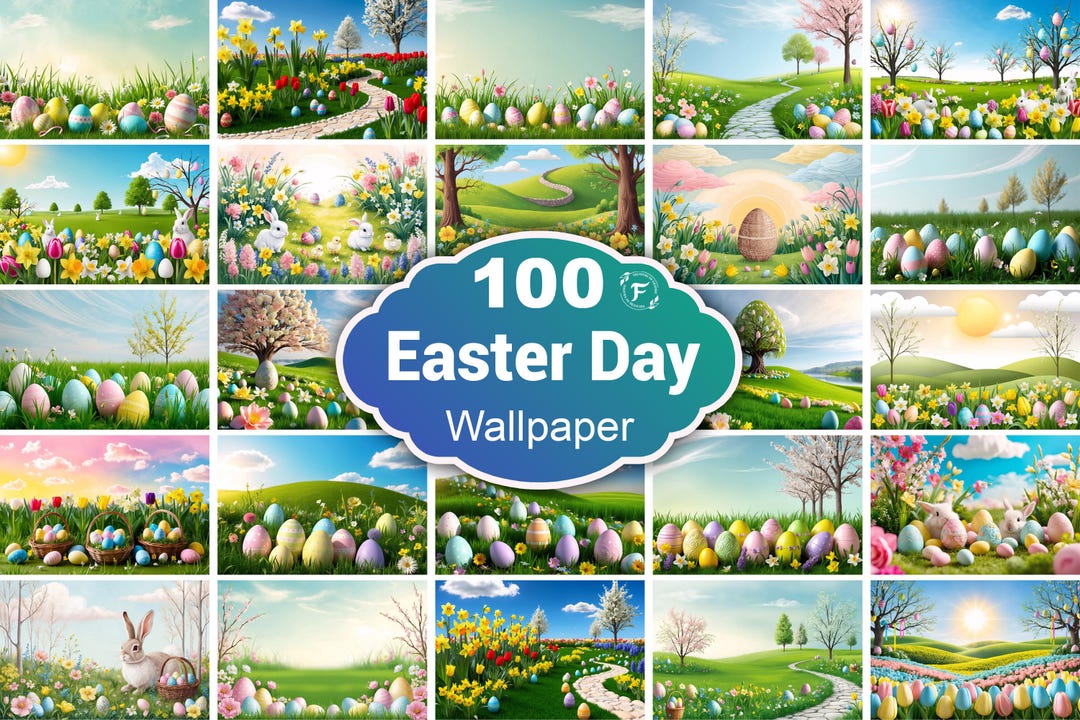 Easter Day, Easter Landscape Wallpaper, Happy Easter Scene, Easter ...