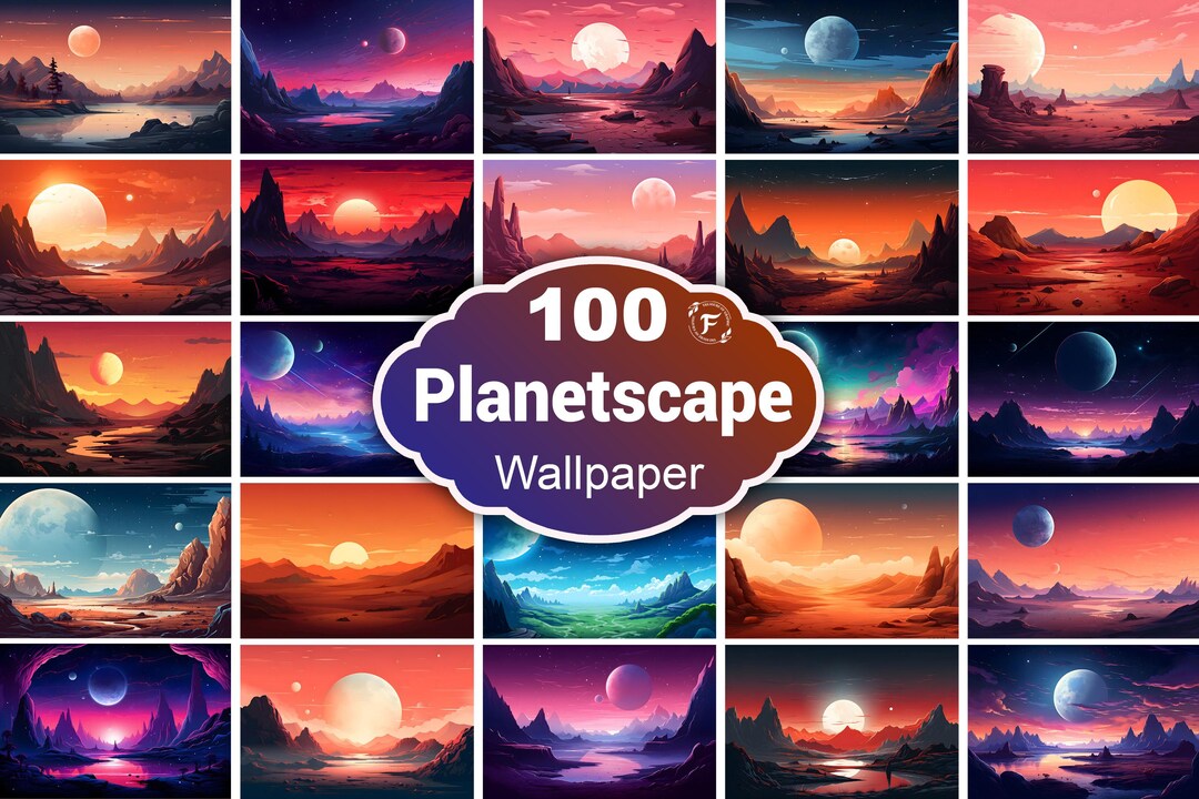 Planetscape Wallpaper, Fantasy Space Wallpaper, Planetscape Background ...