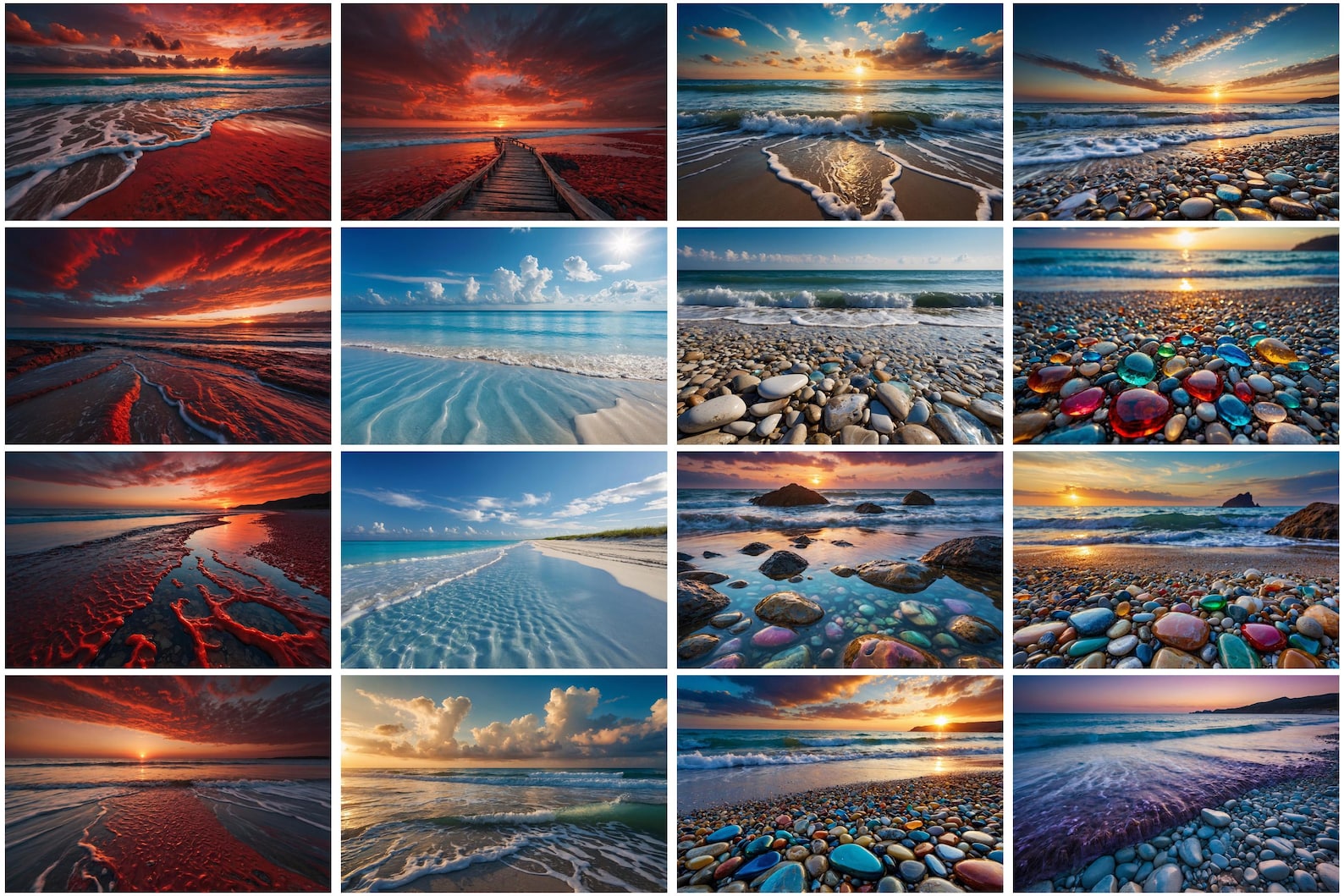 Beach Landscape Wallpaper, Tropical Beach Wallpaper, Sea Wallpaper ...