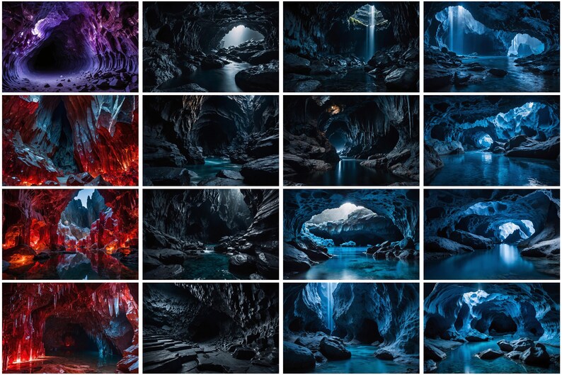 Caves Wallpaper, Spooky Cave Wallpaper, Mysterious Cave Background ...