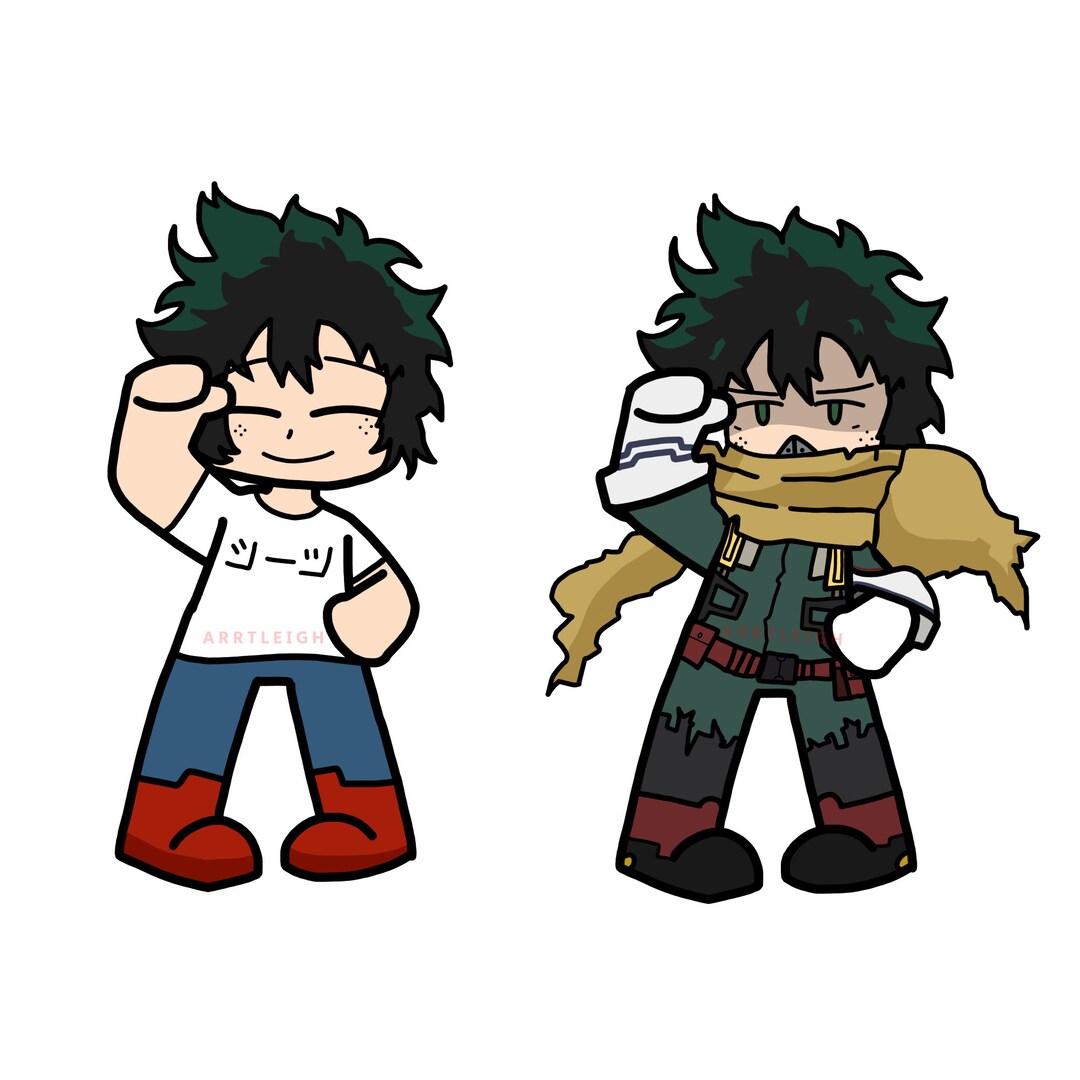 Izuku Midoryia (deku) Stickers - Etsy