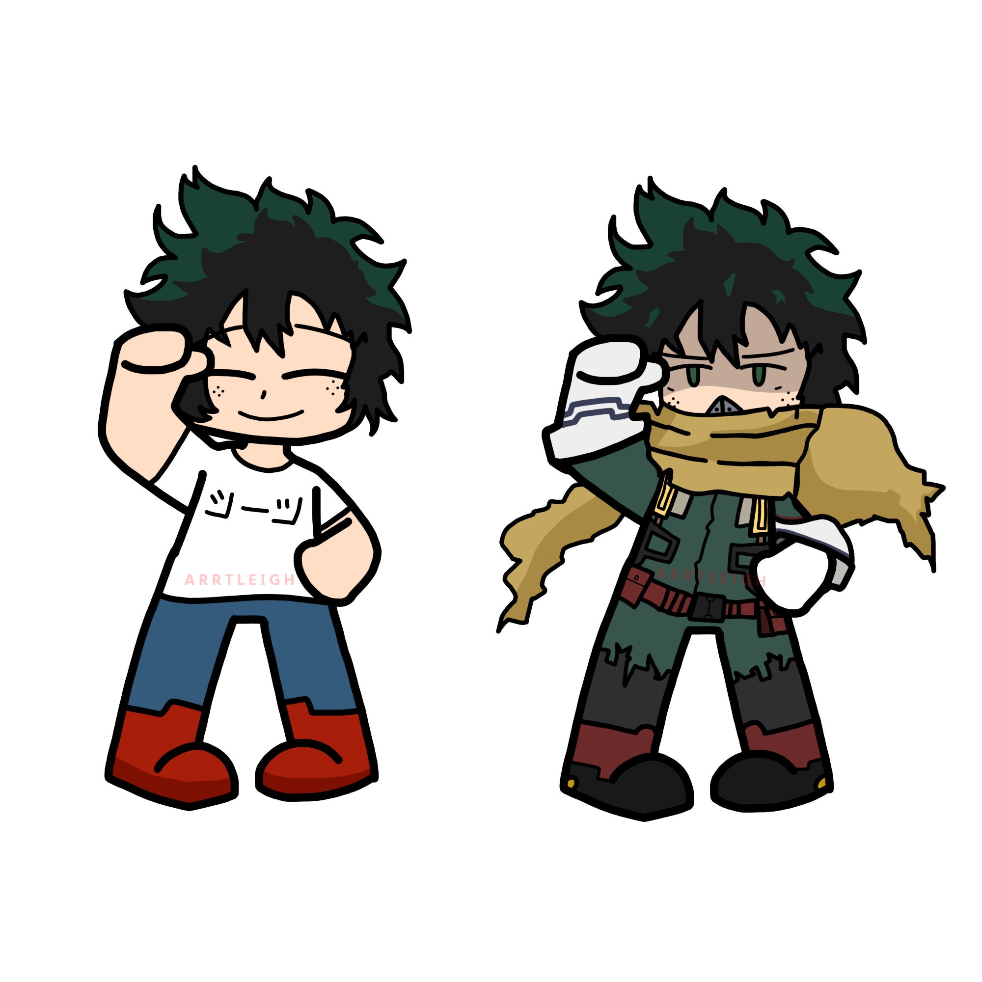 Izuku Midoryia (deku) Stickers - Etsy