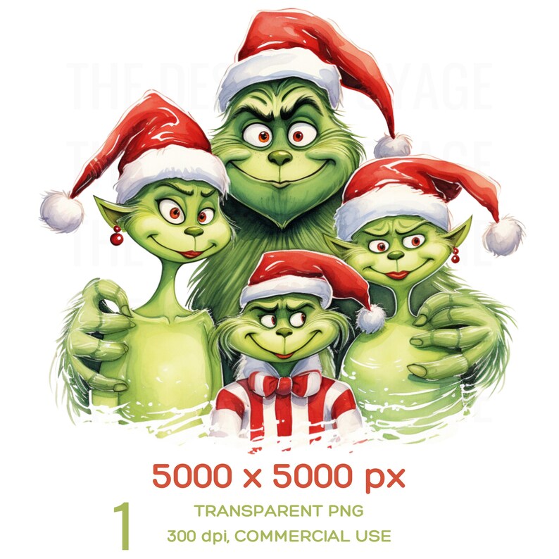 The Grinch Family PNG Grinch Clipart Png Funny Grinch Christmas Png the ...