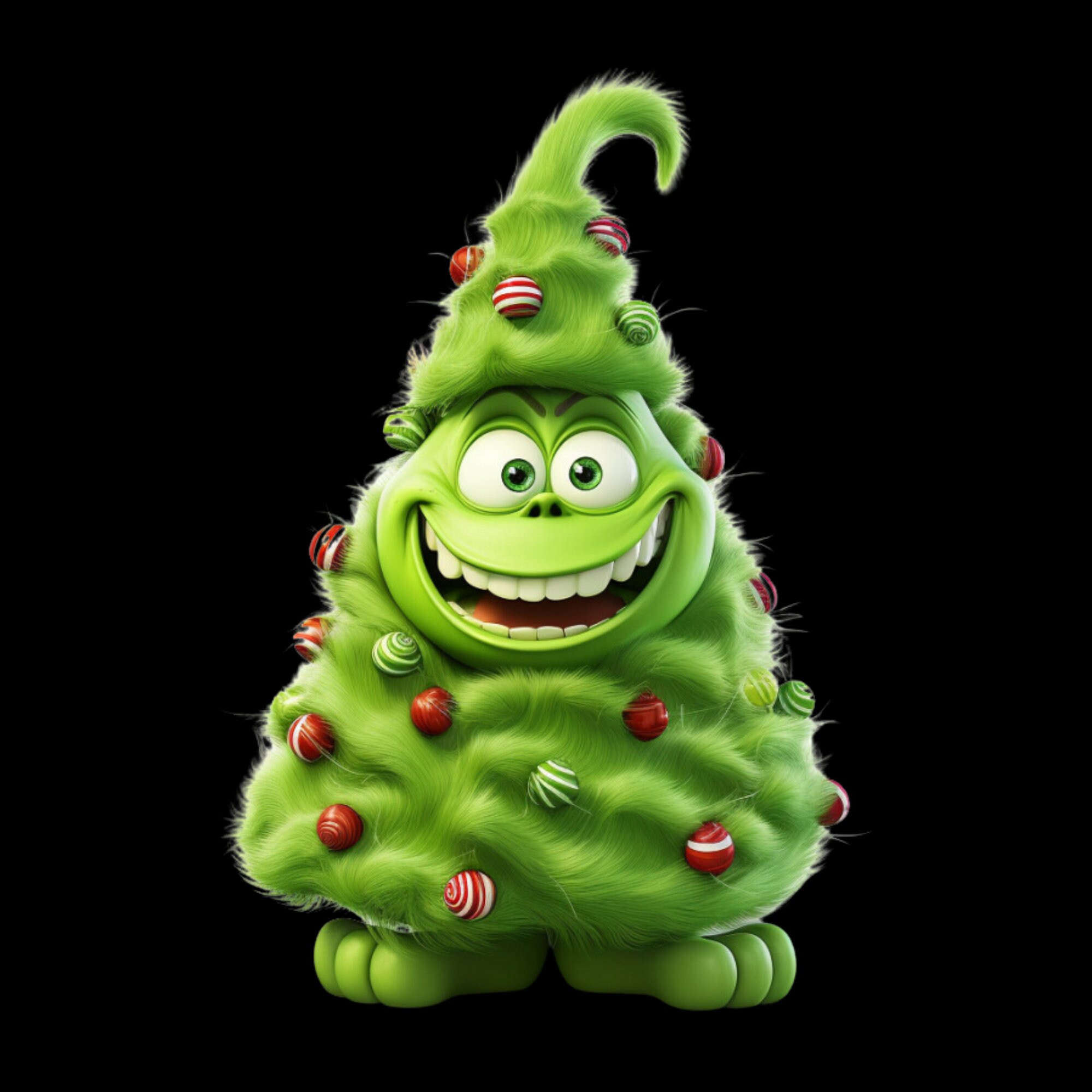 Grinch Tree PNG Clipart Grinch Png Christmas Tree Clipart Grinchmas Png ...