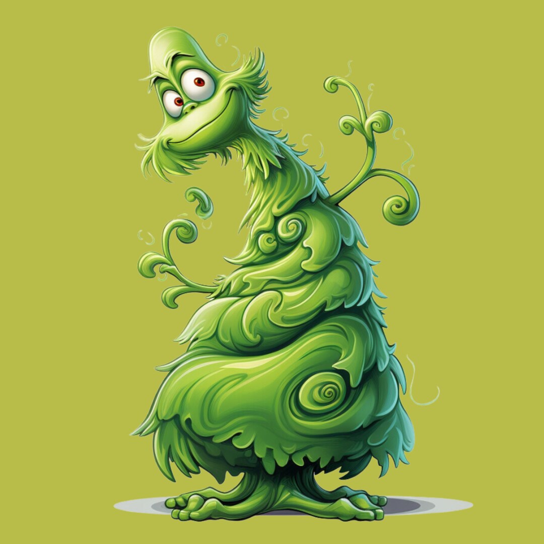 Grinch Tree PNG Clipart Grinch Png Christmas Tree Clipart Grinchmas Png ...