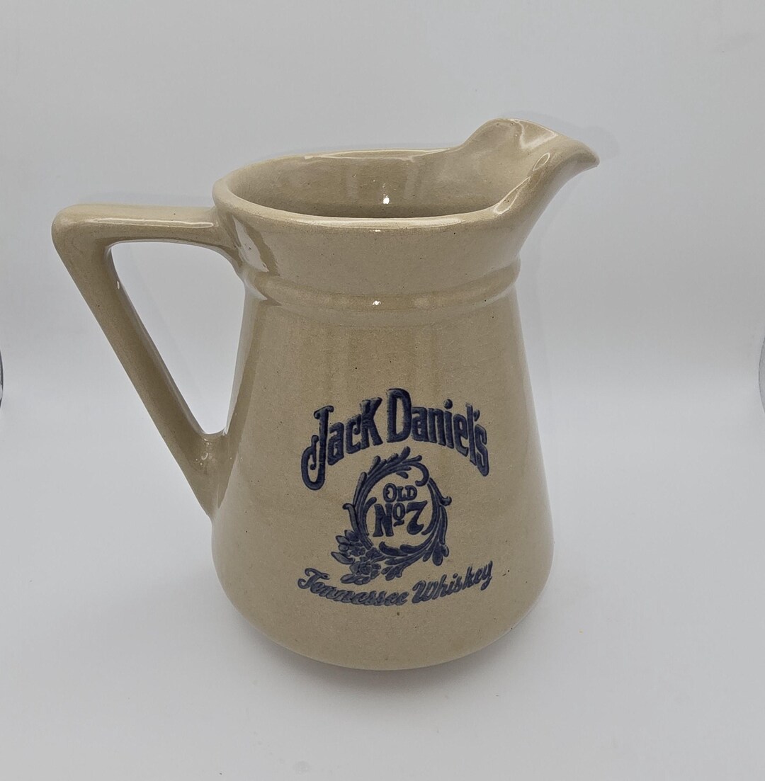 Jack Daniel's Old No 7 Tennessee Whiskey Stoneware Pitcher. Marked With ...