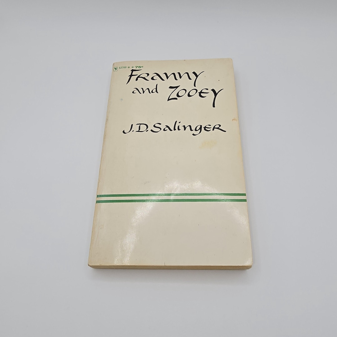 Franny and Zooey by J.D. Salinger, 1961 Bantam Press Paperback - Etsy